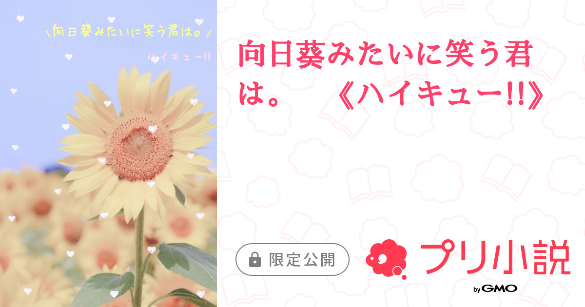 向日葵みたいに笑う君は。 《ハイキュー》 【連載中】（⋆ ⸜ ι ན ㄑ ⸝ ⋆ 🌊 🌻 受 験 生さんの夢小説） 無料